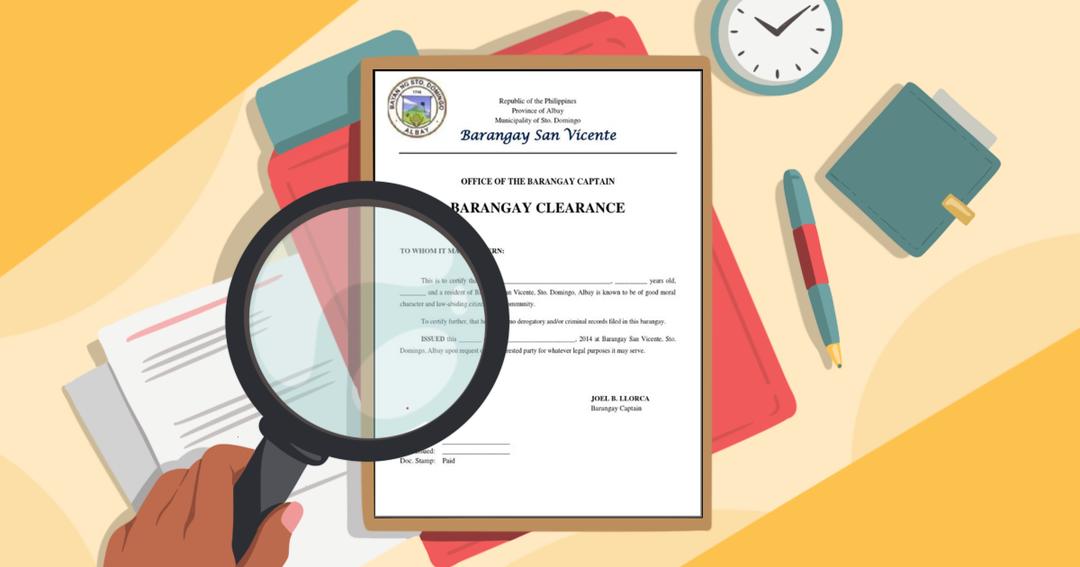 Barangay Certificate and Clearance: Requirements & Process